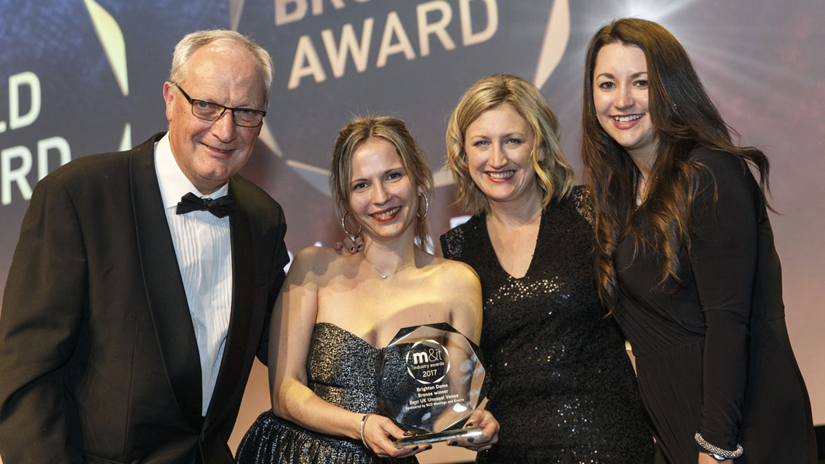 Brighton Dome wins bronze award for Best UK Unusual Venue | Brighton Dome