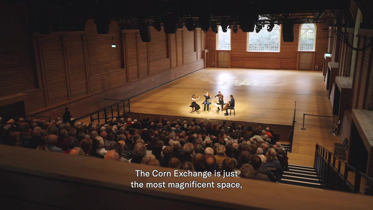 See how the refurbished Corn Exchange and Studio Theatre are welcoming ...