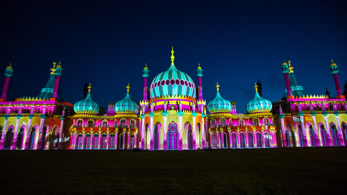 Partners light up Royal Pavilion Estate for 50th Brighton Festival ...